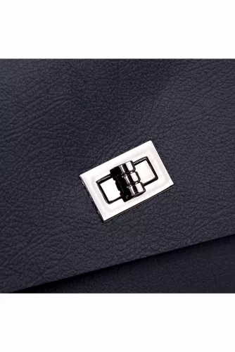 Geanta dama din piele naturala si lemn lucrata manual Katy Handmade ...