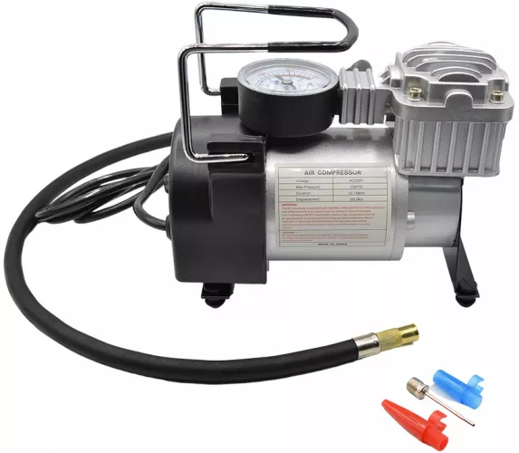 Compresor auto cu manometru MRKT5368 - cel.ro