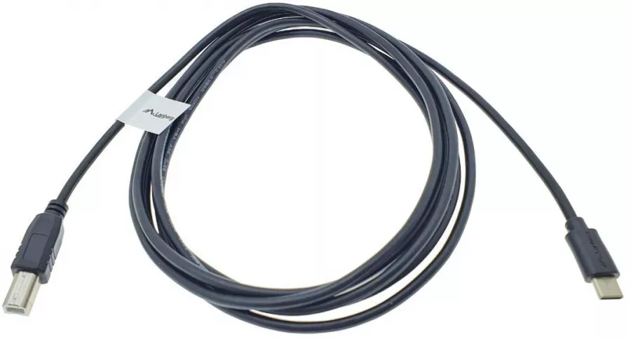 Cablu USB tip C imprimanta USB 2.0 3 m Lanberg 42978 USB B la USB-C la ...