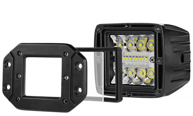 Set 2 Proiectoare auto LED incastrabile 96W/Set MRKT5519 - cel.ro