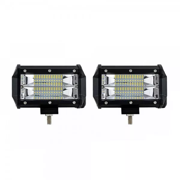 Set doua proiectoare auto LED 144W/Set 12/24V la CEL.ro