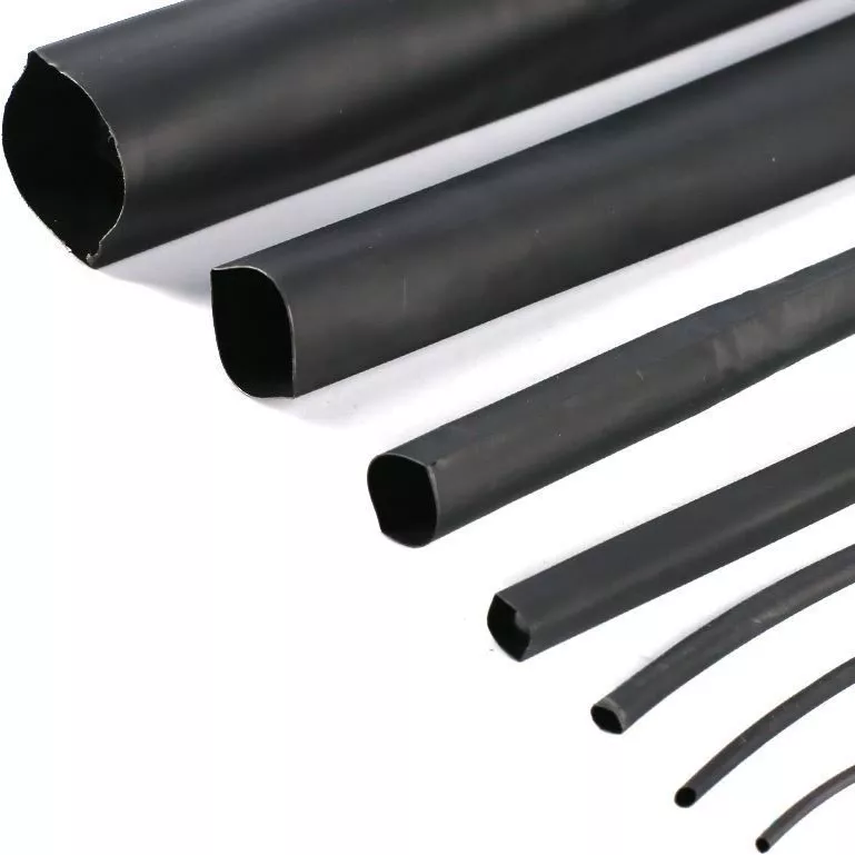 Tub termocontractabil RSFR izolare si protectie 2.4 mm lungime 1m negru ...