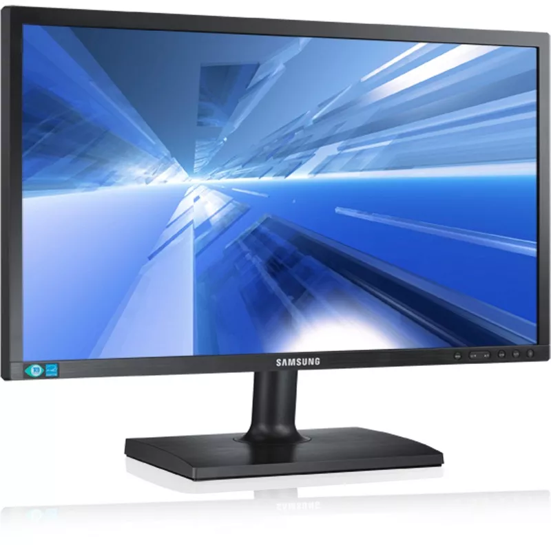 Monitor Refurbished LED 22 inch Samsung Wide Full HD 5ms DVI VGA Negru ...