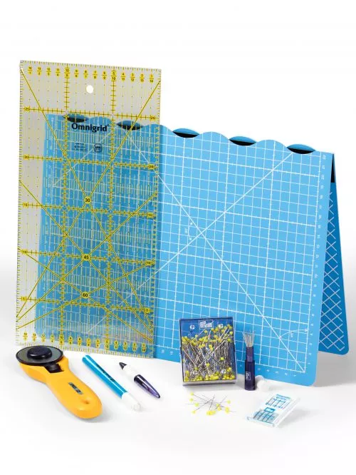 Set croitorie patchwork quilting format plansa cutter circular rigla ...