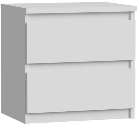Noptiera moderna cu 2 sertare model Moon 41.8x49.3x34.2 CHLK111-U42 ...