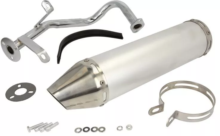 Toba esapament aluminiu scuter chinezesc 4 tipi GY6 50-80cc roata spate ...