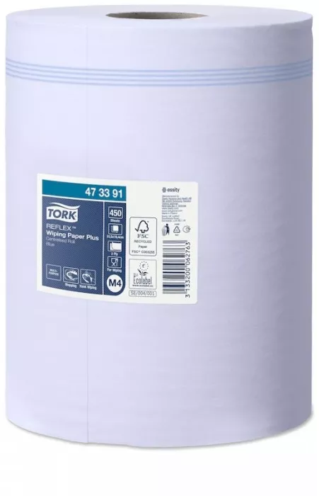 Hartie pentru Stergeri Generale 150.8m 2 straturi Tork Reflex and trade ...