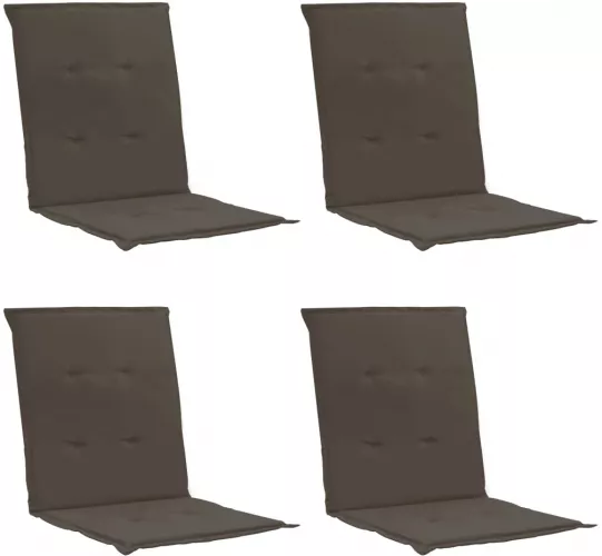 Perne scaun de gradina 4 buc. antracit 100 x 50 x 3 cm 47549 - cel.ro