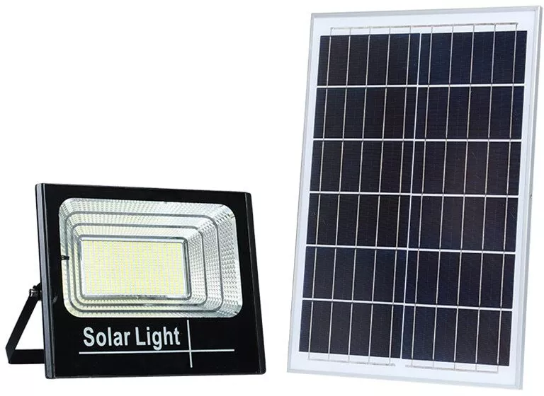 Proiector LED cu Panou Solar pentru Incarcare DELINY cu Telecomanda ...