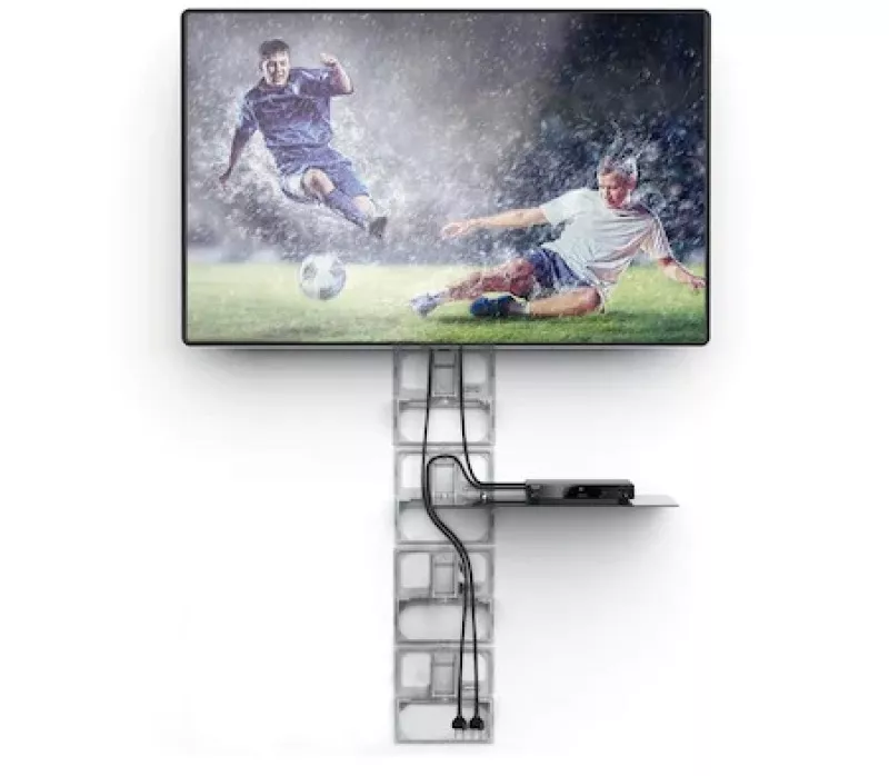 Suport de perete Audio-Video Meliconi Ghost Cube Shelf acoperire ...