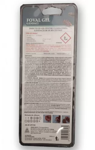 Gel insecticid Foval superconcentrat pentru gandaci seringa 5 gr ...
