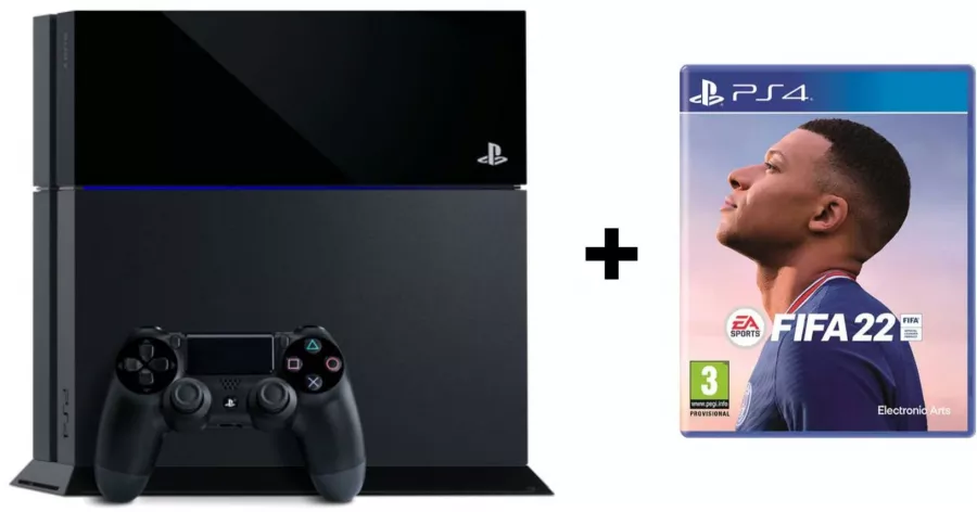 Consola SONY PlayStation 4 1 Tb PS4 1 Tb + Controller + FIFA 22 Second ...