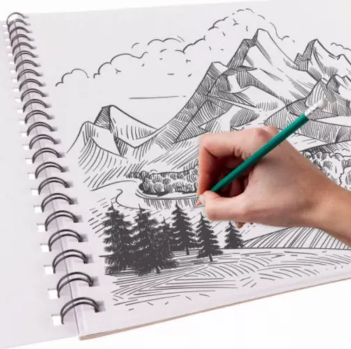 Daco tip Mapa Coli Albe si Negre A3 55 File/Set 40 Coli Albe 110 g 15 ...