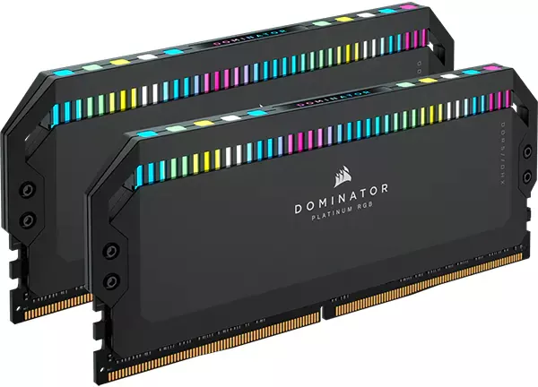 Kit Memorie Corsair DOMINATOR PLATINUM RGB 32GB 2x16GB DDR5 5600MHz C36 - cel.ro