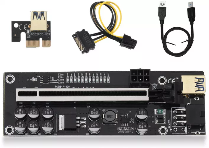 Riser Minat 011 Pro - 10 capacitori - Set 6 bucati RS011P6 - cel.ro