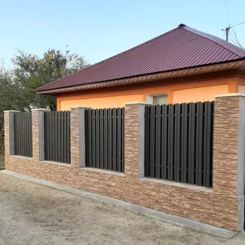 Set 25 buc. Sipca Metalica Gard 1900x115mm/buc Negru Ral 9005 - Hi-Mat ...