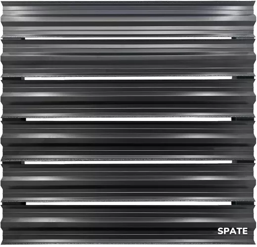 Set 25 buc Sipca orizontala metalica gard Simetrica 1000x115mm/buc ...