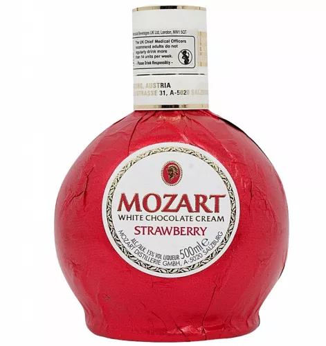 Liqueur Mozart Cream Strawberry 15 0.5L DB0000006808