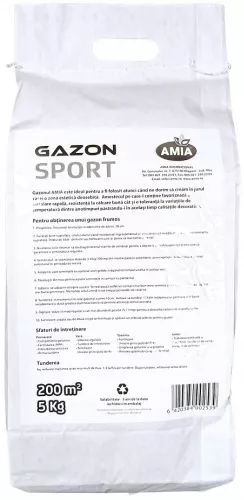 Seminte de gazon sport 5 kg AMIA AMGS5 - cel.ro