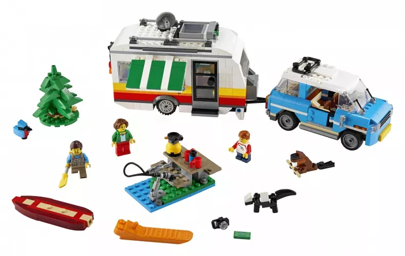 Lego and reg creator vacanta in familie cu rulota - 766 piese L31108 ...