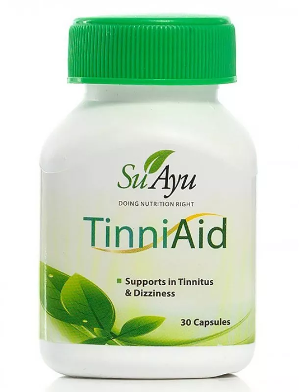 TinniAid 30 capsule x 500mg - Vertij si Zgomot in Ureche Ameteli