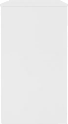 Birou alb 90 x 40 x 72 cm PAL la CEL.ro