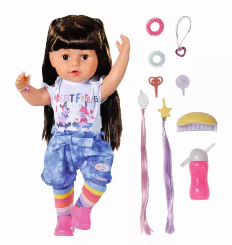 Papusa Baby Born surioara satena 43 cm ART_ZF830352 - cel.ro