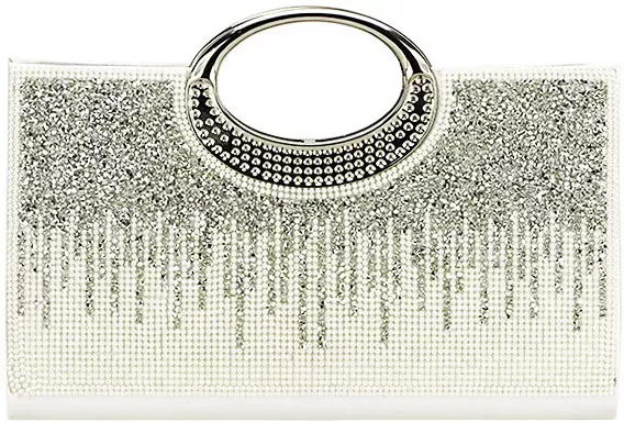 Plic alb cu cristale Lucy 05 la CEL.ro