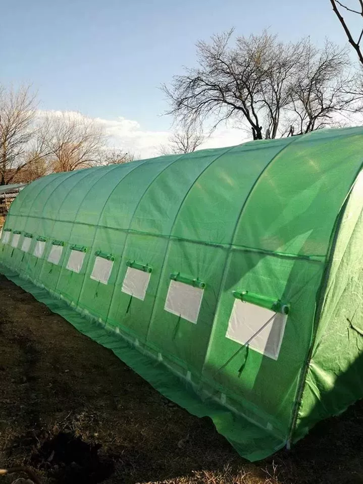 Solar de gradina 4x12 m 48 mp teava galvanizata solar4x12 - cel.ro