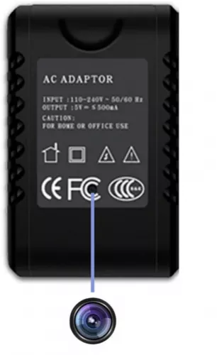 Incarcator USB cu Camera Ascunsa Filmare Full HD 1920x1080p Detectie la ...