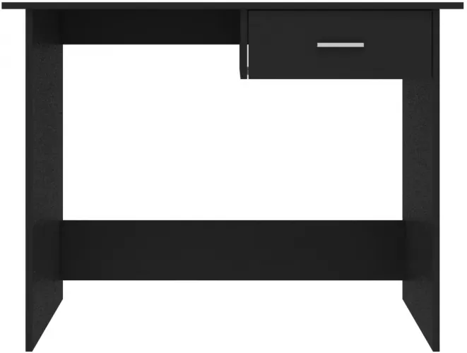 Birou negru 100 x 50 x 76 cm PAL la CEL.ro
