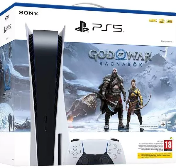 Consola PlayStation 5 PS5 825GB C-Chassis + Joc God of War Ragnarok 825825 - cel.ro