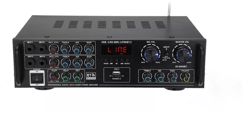 Amplificator Audio 300 W Bluetooth cu functie Karaoke la CEL.ro