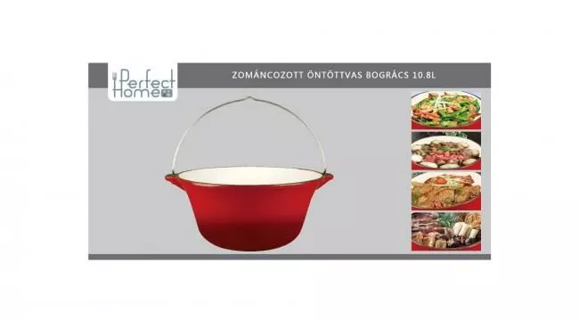 Ceaun tuci fonta emailat 10.8 L Perfect Home 10569 - cel.ro