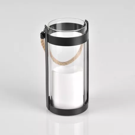 Felinar Lampa solara LED cu efect real de lumanare la CEL.ro