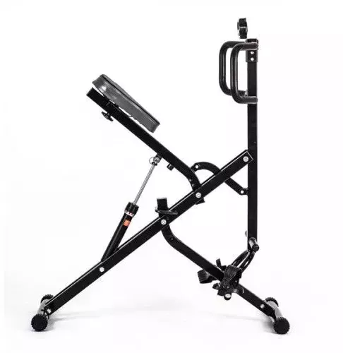 Aparat abdomene TECHFIT TOTAL AB CRUNCH 12 nivele de rezistenta Negru allcrunch - cel.ro