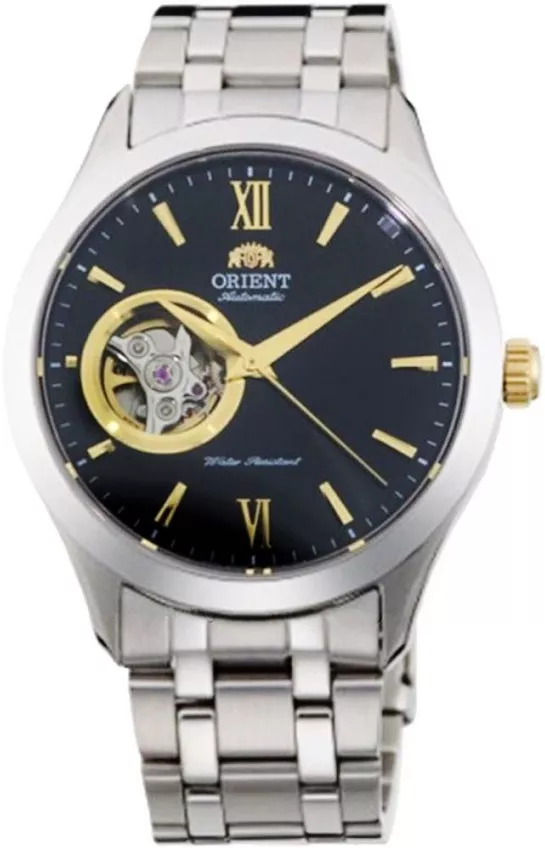 Ceas Orient Automatic FAG03002B0 Open Heart Automatic pentru Barbati ...