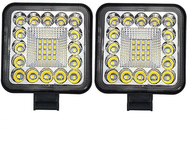 Set 2 proiectoare patrate 32LED ZD561 SUV tractor 12/24V MRKT6088 - cel.ro