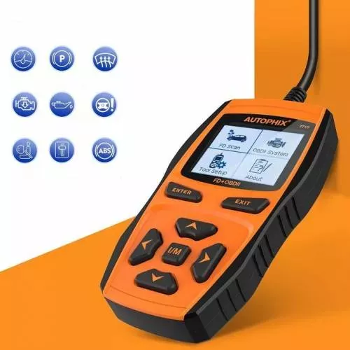Interfata diagnoza auto profesionala OBD II 16 pini full scan Auto Phix ...