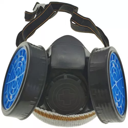 Masca de protectie RC-11302 anti praf si fum cu 2 filtre de carbon ...