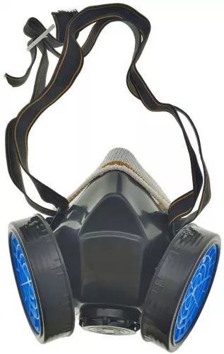 Masca de protectie RC-11302 anti praf si fum cu 2 filtre de carbon ...