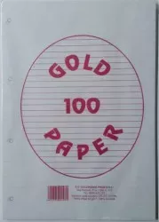 Rezerva Caiet Mecanic A5 Dictando GOLDPAPER 100 Coli/Top 55 g/m and ...