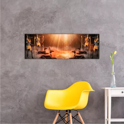 Tablou Canvas 1 piesa Anubis al Egiptului Antic - Zeul Mortii 0606 ...