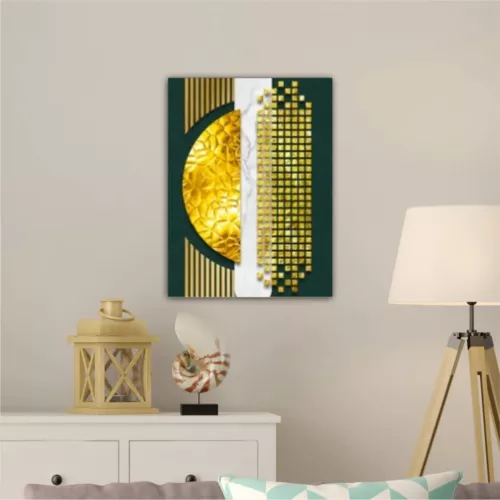 Tablou Canvas 1 piesa Geometric colorat - Arta moderna - Abstracta 0741 ...