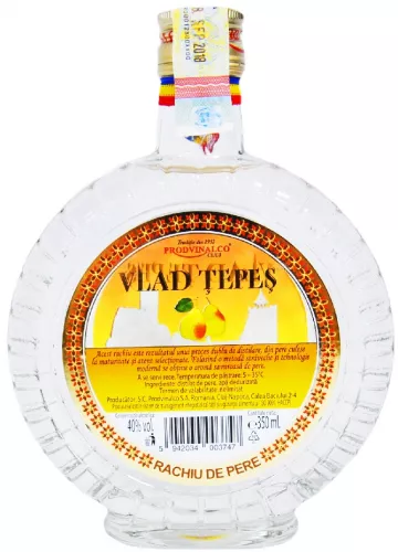Rachiu de pere Vlad Tepes 40 alc. 0.35L Romania 4145