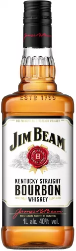 Whisky Bourbon Jim Beam White Label 1L 40 alc. SUA 1230 - cel.ro