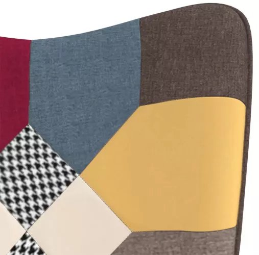 Scaun de relaxare material textil petice 328195 - cel.ro