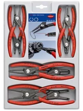 Set 8 clesti pentru sigurante Knipex blister 002004SB - cel.ro
