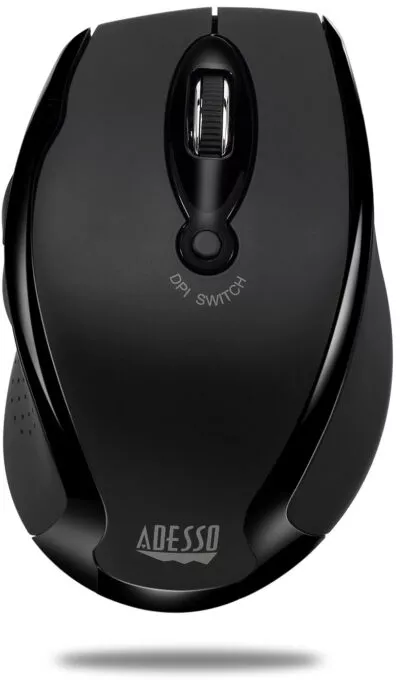 Mouse Optic ADESSO Ergonomic Wireless 1600 DPI Mini USB Receiver iMouse ...