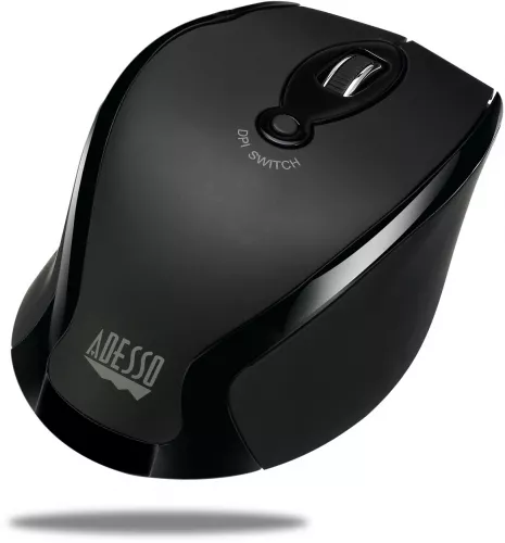 Mouse Optic ADESSO Ergonomic Wireless 1600 DPI Mini USB Receiver iMouse ...